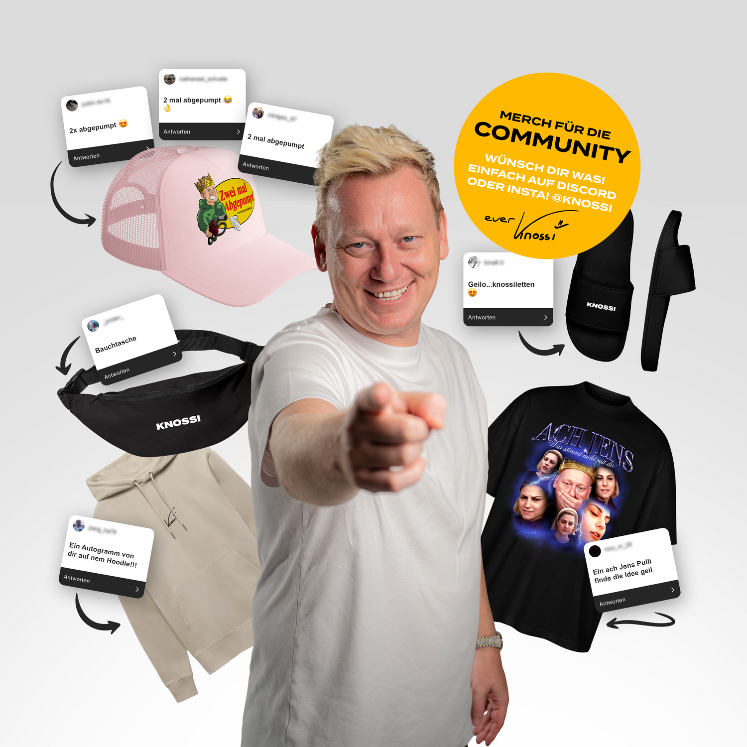 Knossi's Merchandise Shop - sichere dir hochwertige Pieces jetzt ...